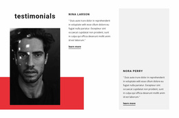150 Testimonials Website Templates
