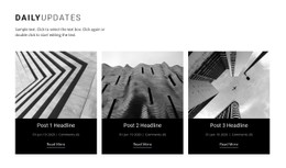 340 Architecture & Building CSS Templates