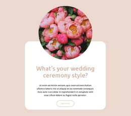 Wedding CSS Templates