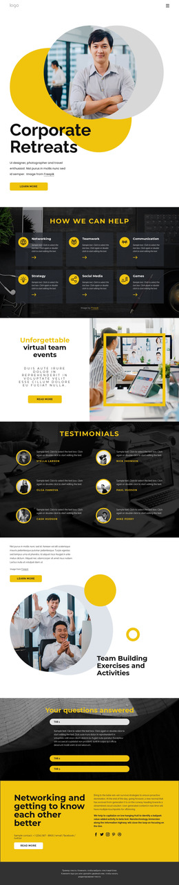 10,000+ HTML5 Templates | Free HTML5 Templates
