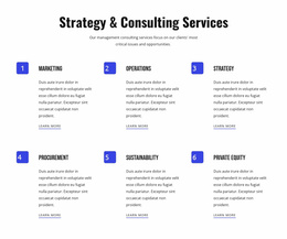 Consulting Website Templates