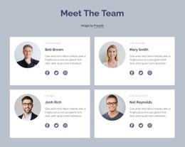140 Team CSS Templates