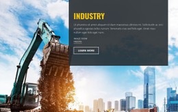 Industrial CSS Templates