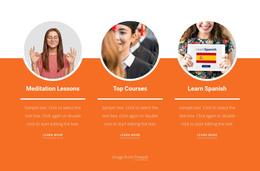 240 Education One Page Templates