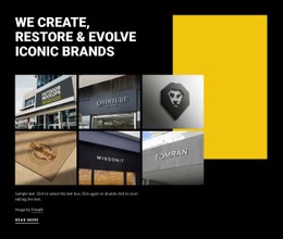 Our gallery in slider CSS Template