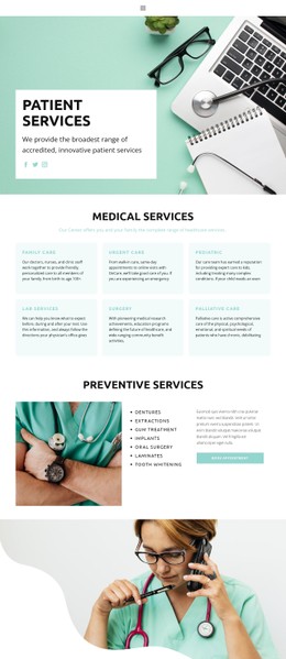 Find a doctor CSS Template