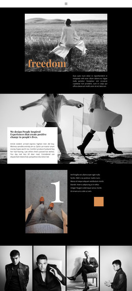 Aesthetic HTML Templates