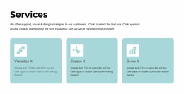 Get started with the free version Website Template