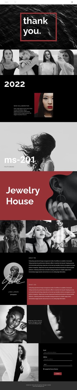 Zara collection WordPress Theme