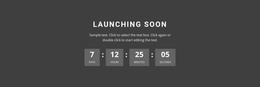 Countdown HTML Templates