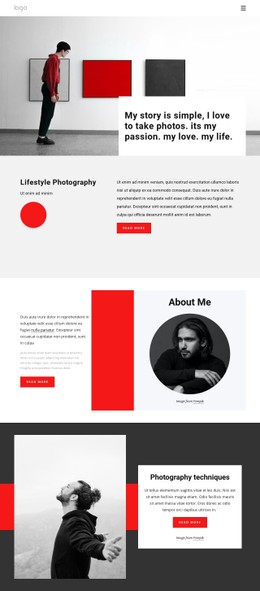 Web design Portfolio CSS Template