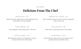 300 Food & Restaurant CSS Templates