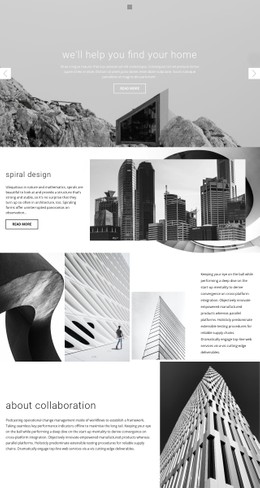 340 Architecture & Building CSS Templates