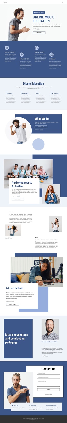 240 Education One Page Templates