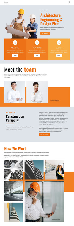 Engineering firm Template