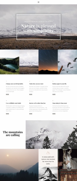 140 Nature Website Designs