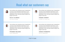 280 Testimonials HTML Templates