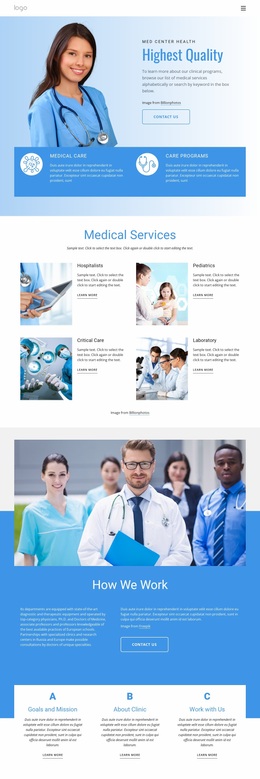 130 Medicine & Science Website Designs
