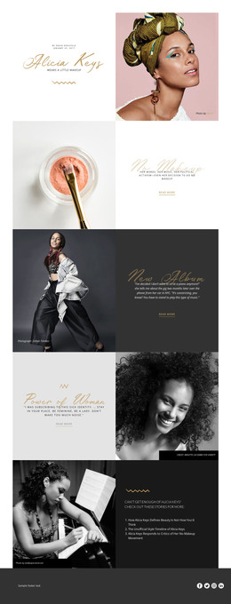 Exceptional beauty service HTML Template