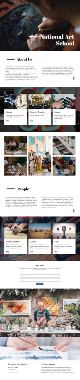 History CSS Templates