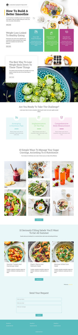 Fresh & Tasty WordPress Theme