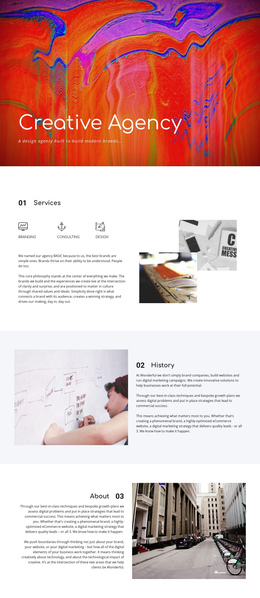 Basic design One Page Template