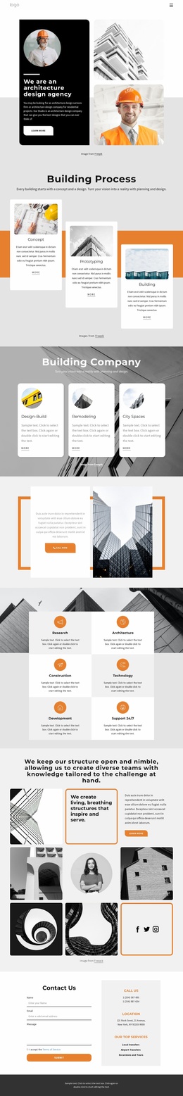280 Architecture & Building Website Templates