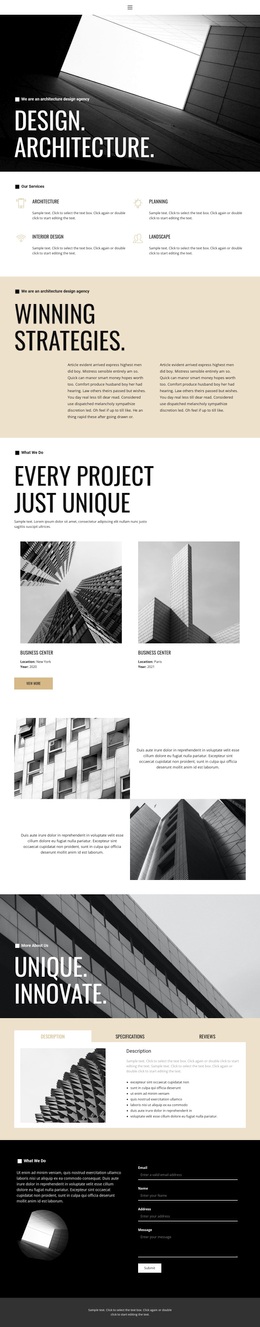Engineering firm Template