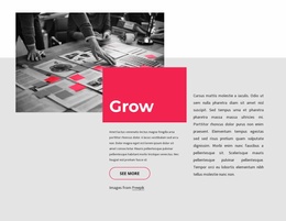 Online testing platform Website Template