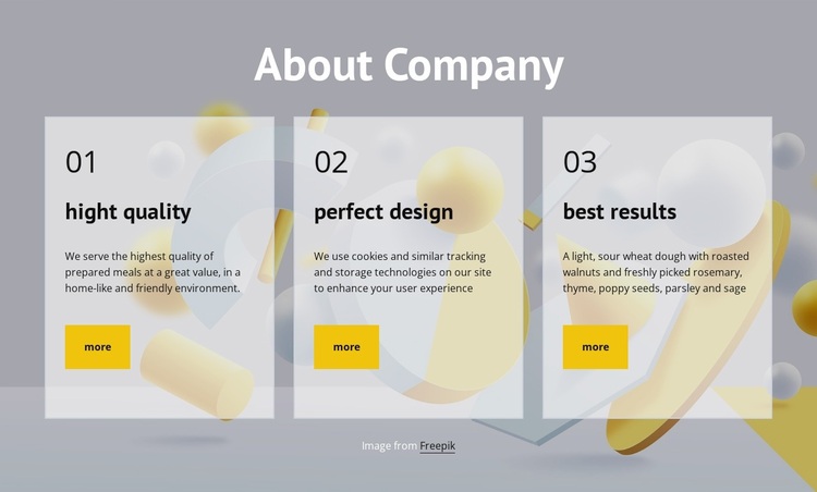 About company Template