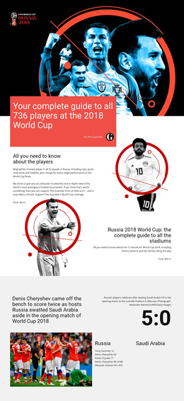 Football Website Templates