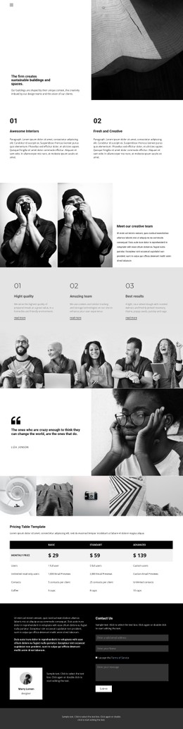 340 Architecture & Building CSS Templates