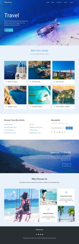 350 Travel & Hotels CSS Templates