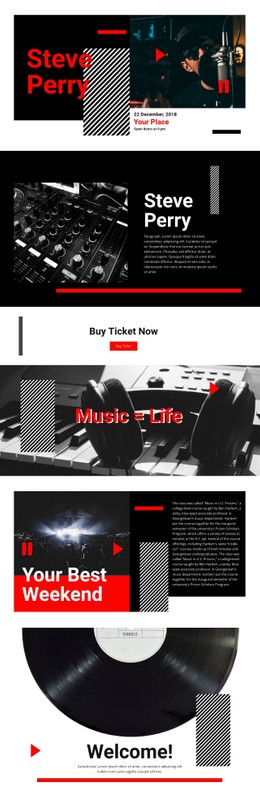 Event CSS Templates