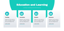 240 Education One Page Templates