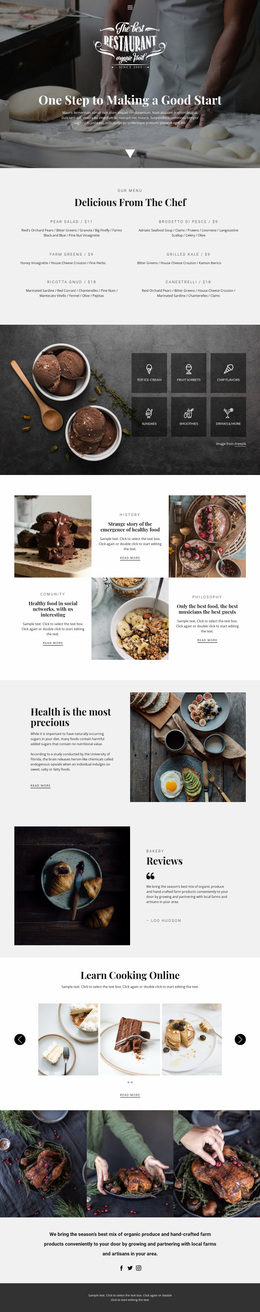 300 Food & Restaurant Website Designs