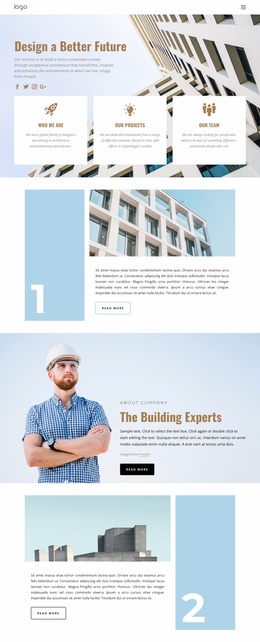 280 Architecture & Building Website Templates
