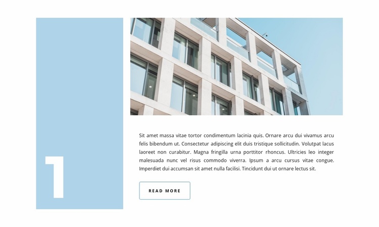 Unique and exciting spaces Website Template