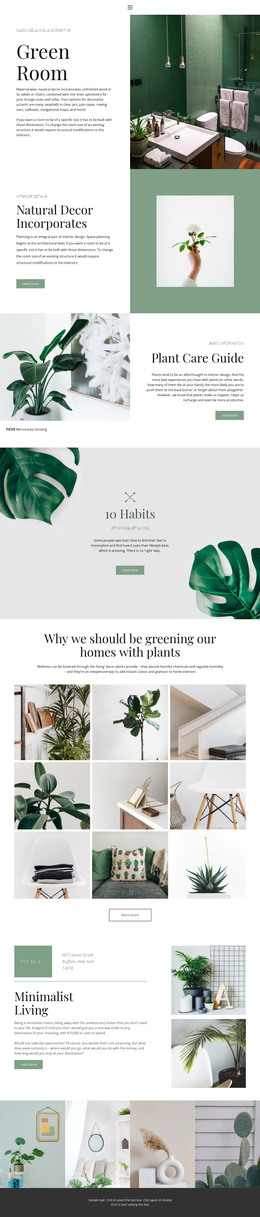 Design affects life HTML Template