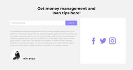 Maintenance block CSS Template