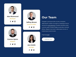 120 Team Website Templates
