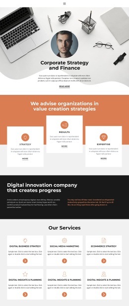 Client Web Page Designs