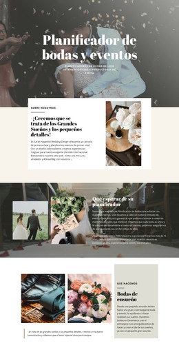 Boda Plantillas HTML