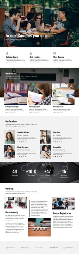 240 Education CSS Templates
