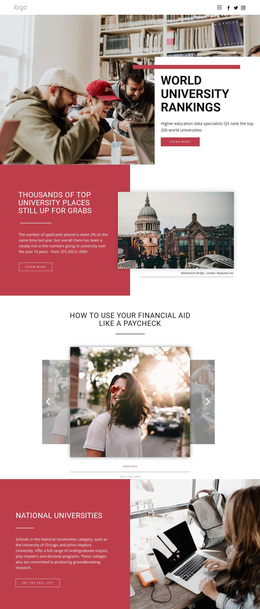 Online university studies Template