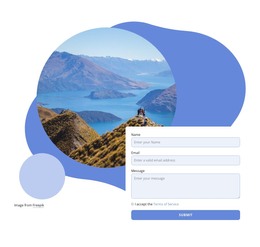330 Contact Form One Page Templates