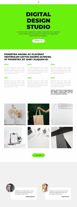 Projects Website Templates