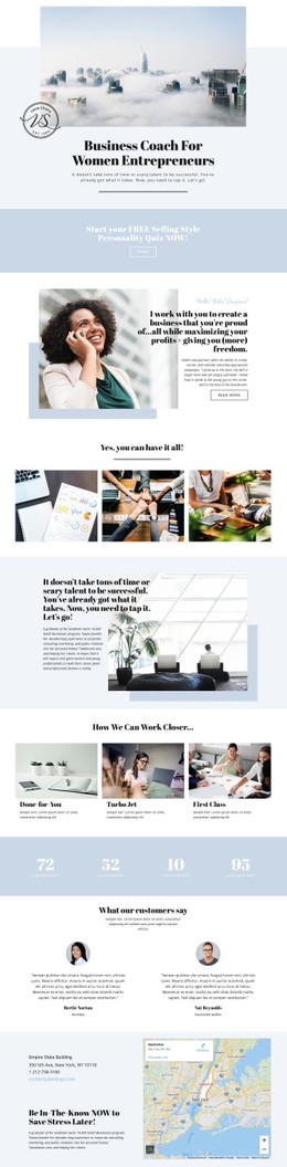 Business company CSS Template