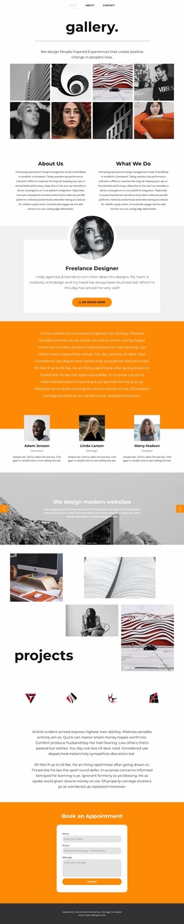 700 Art & Design Website Designs