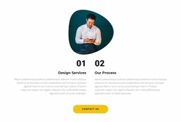 Our delivery services Website Template